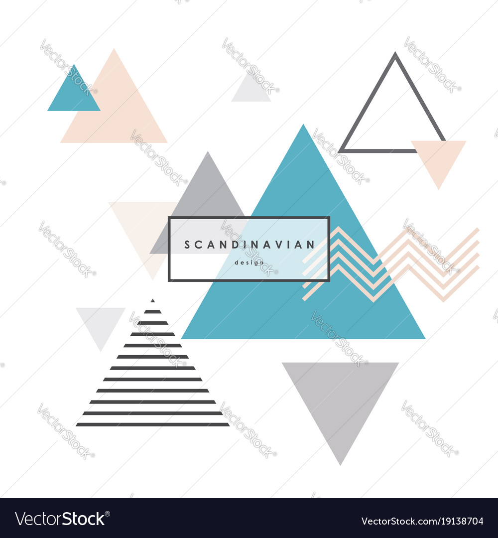 Free download Scandinavian background design Vector Image 2008586 ...