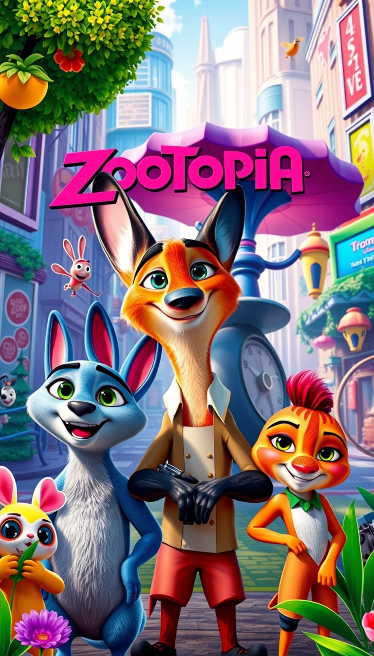 🔥 [70+] Zootopia Phone Wallpapers | WallpaperSafari