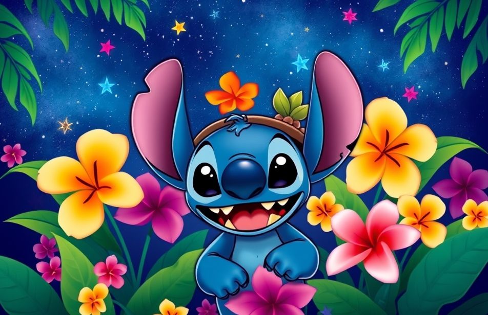🔥 [40+] Stitch Backgrounds | WallpaperSafari