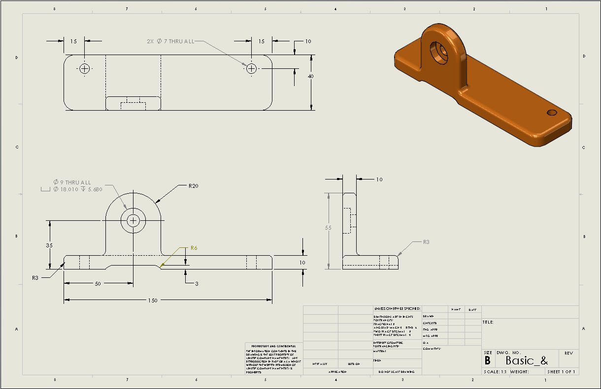 Solidworks Change Drawing Template Minimalist Blank Printable
