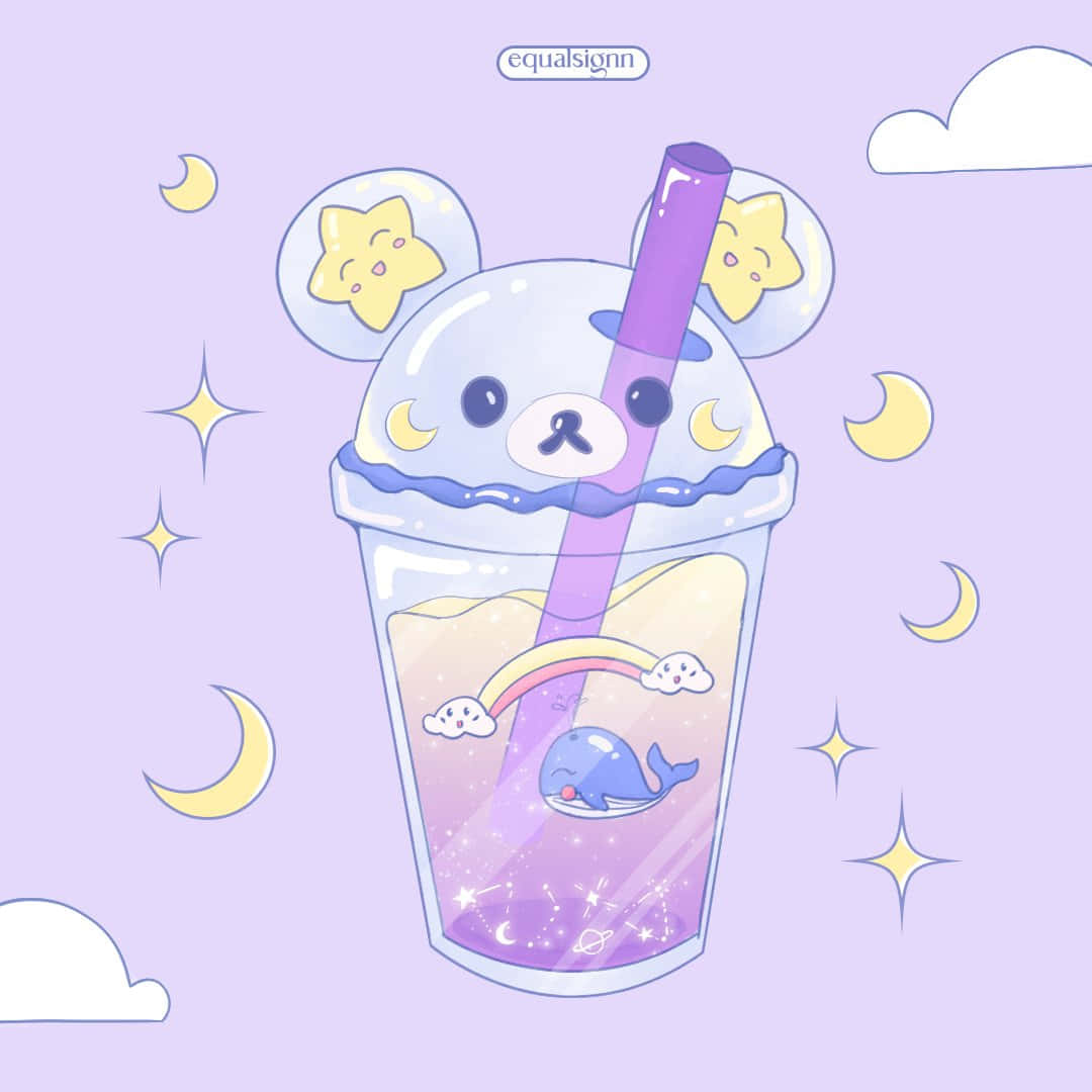 🔥 Free Download Charming Cute Wallpaper Boba To Satisfy Your Sweet ...