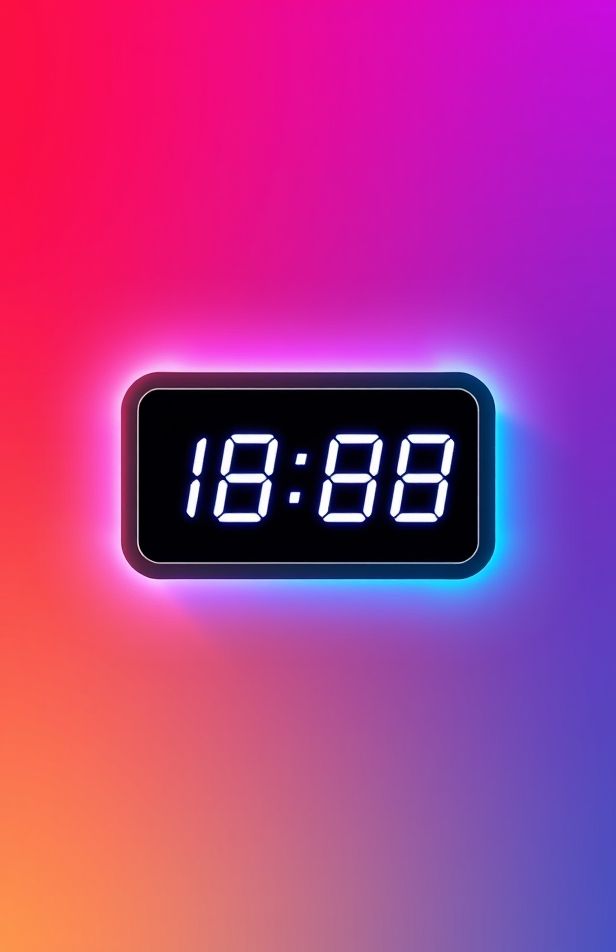 🔥 Free Download Digital Clock Wallpaper by @kevinp88 | WallpaperSafari