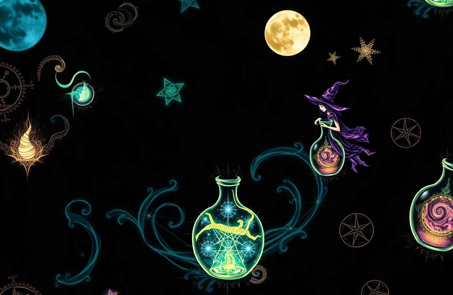 🔥 Free Download Witchy Wallpaper by @brentp | WallpaperSafari
