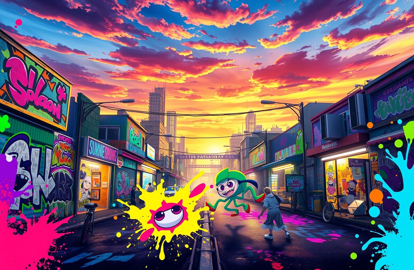 🔥 Free Download Splatoon Background by @kimberlya84 | WallpaperSafari