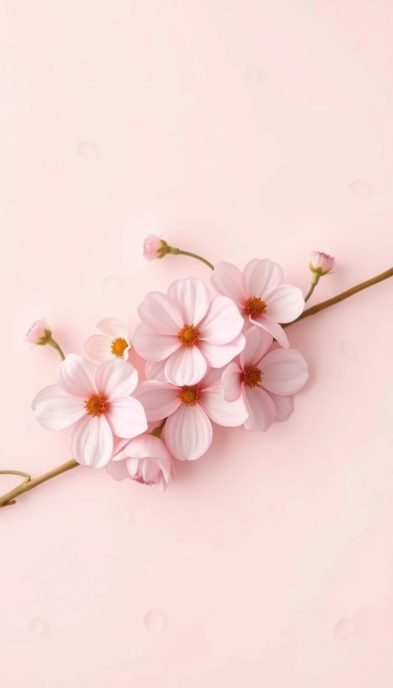 🔥 [40+] Aesthetic Flowers Simple Wallpapers | WallpaperSafari