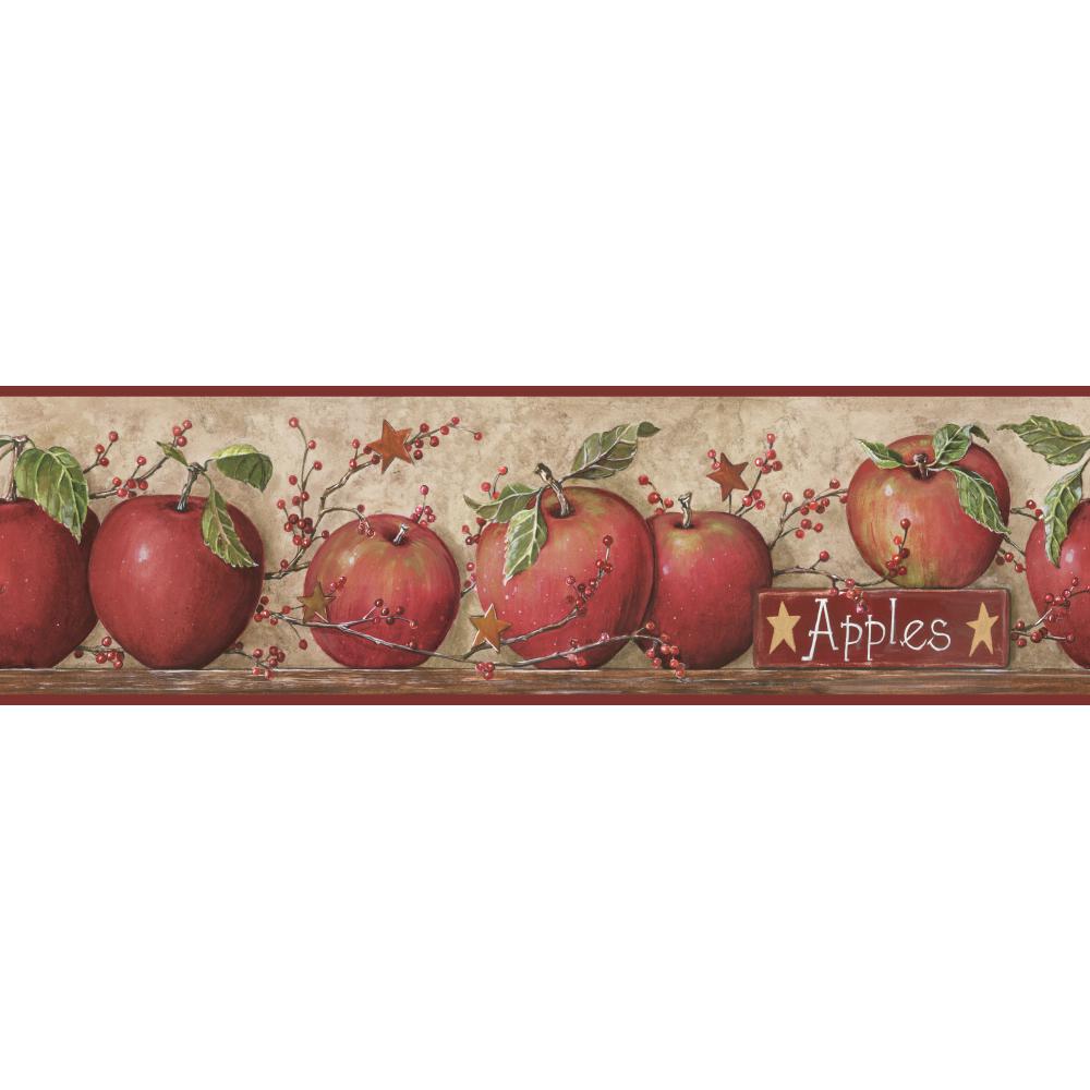 Free download Cinnamon Candle Wallpaper Border SM05131B country barn ...