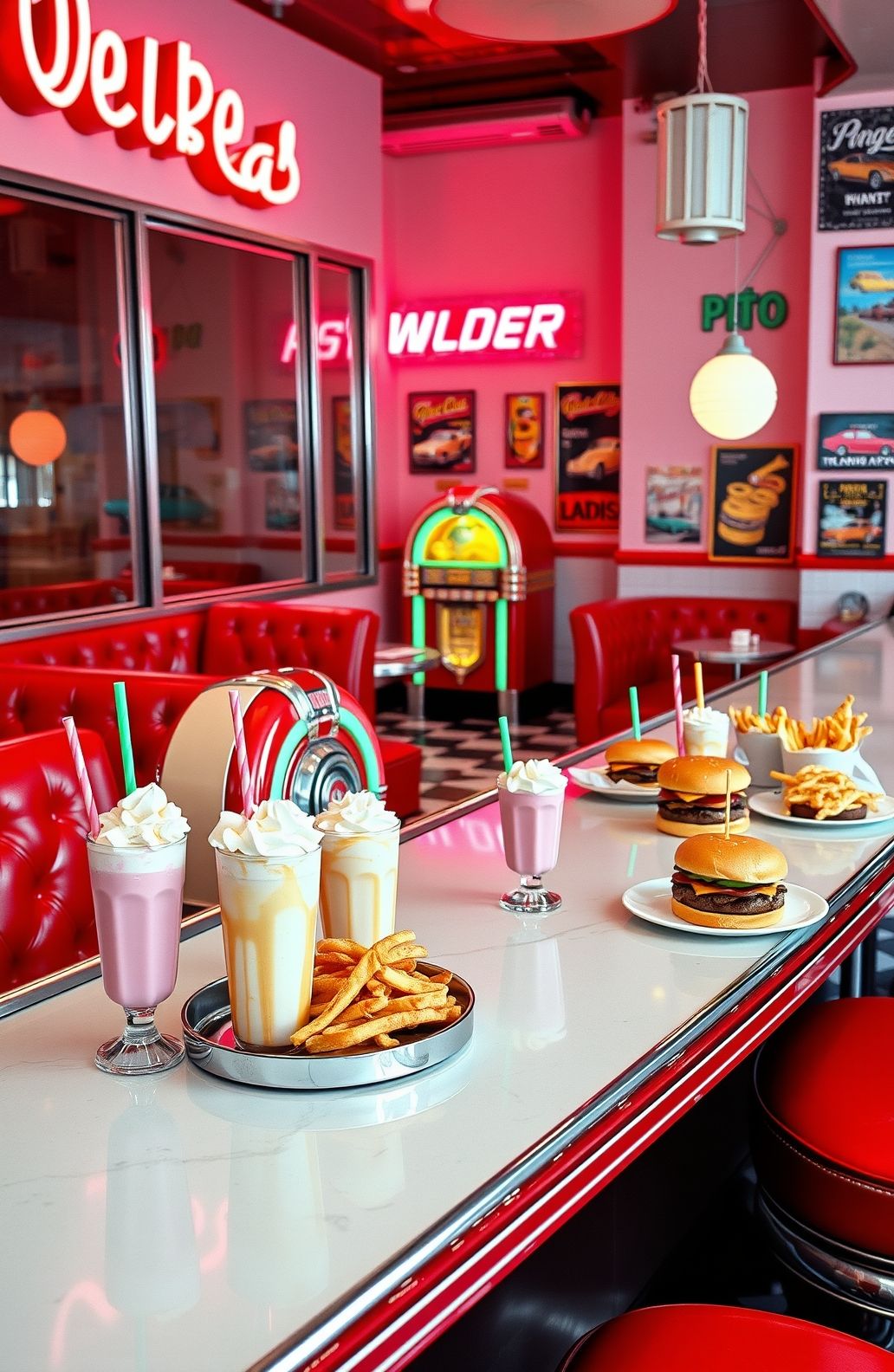 🔥 Free Download 50s Diner Image Picture Code by @jerryc93 | WallpaperSafari