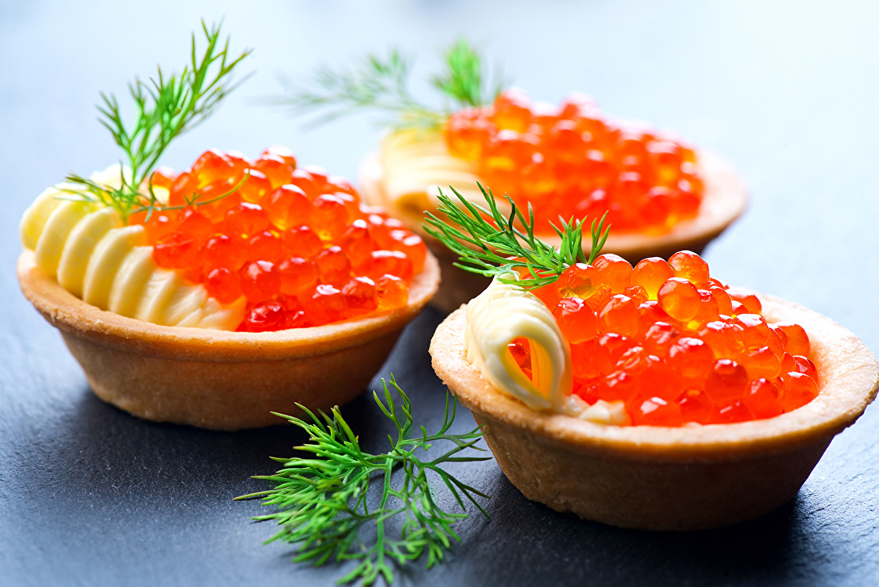 Free Download Wallpaper Caviar Food Three 3 Baking Seafoods 1280x854
