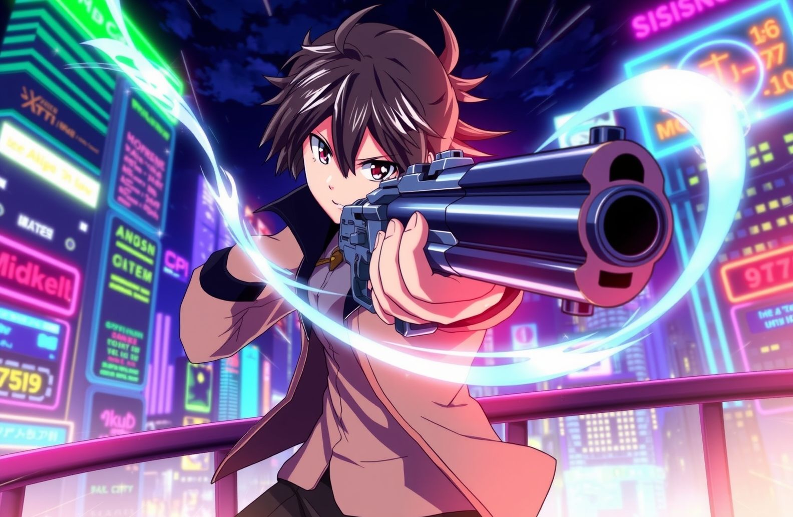 🔥 [50+] Anime Gun Wallpapers | WallpaperSafari