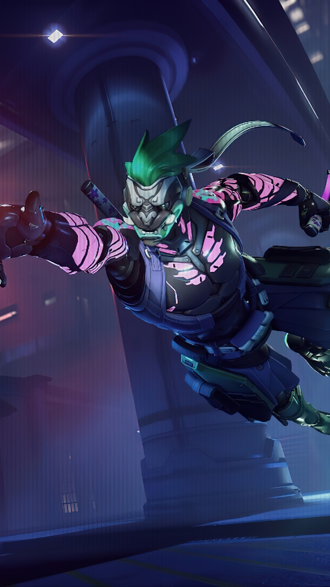 🔥 Free Download Genji Cyber Demon Overwatch 4k Wallpaper Iphone Hd ...