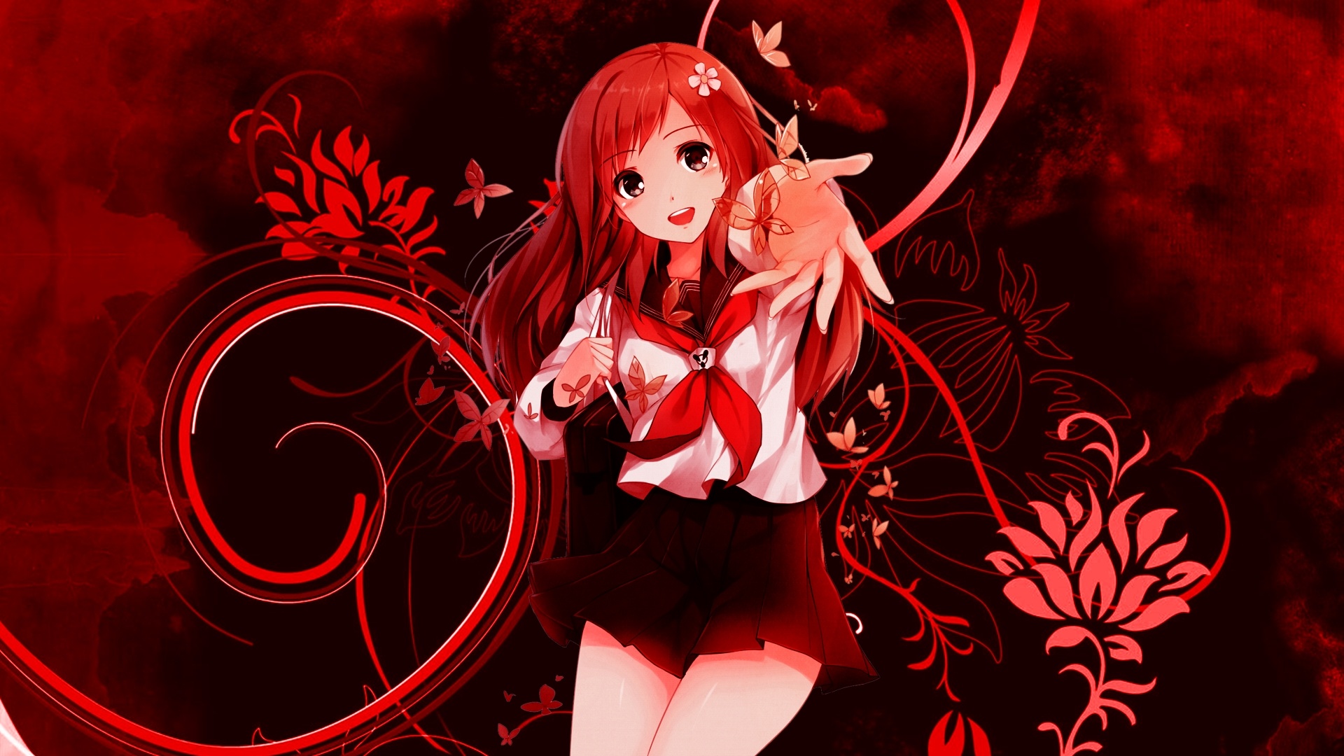 🔥 Free Download Red Anime Wallpaper by @patriciab58 | WallpaperSafari