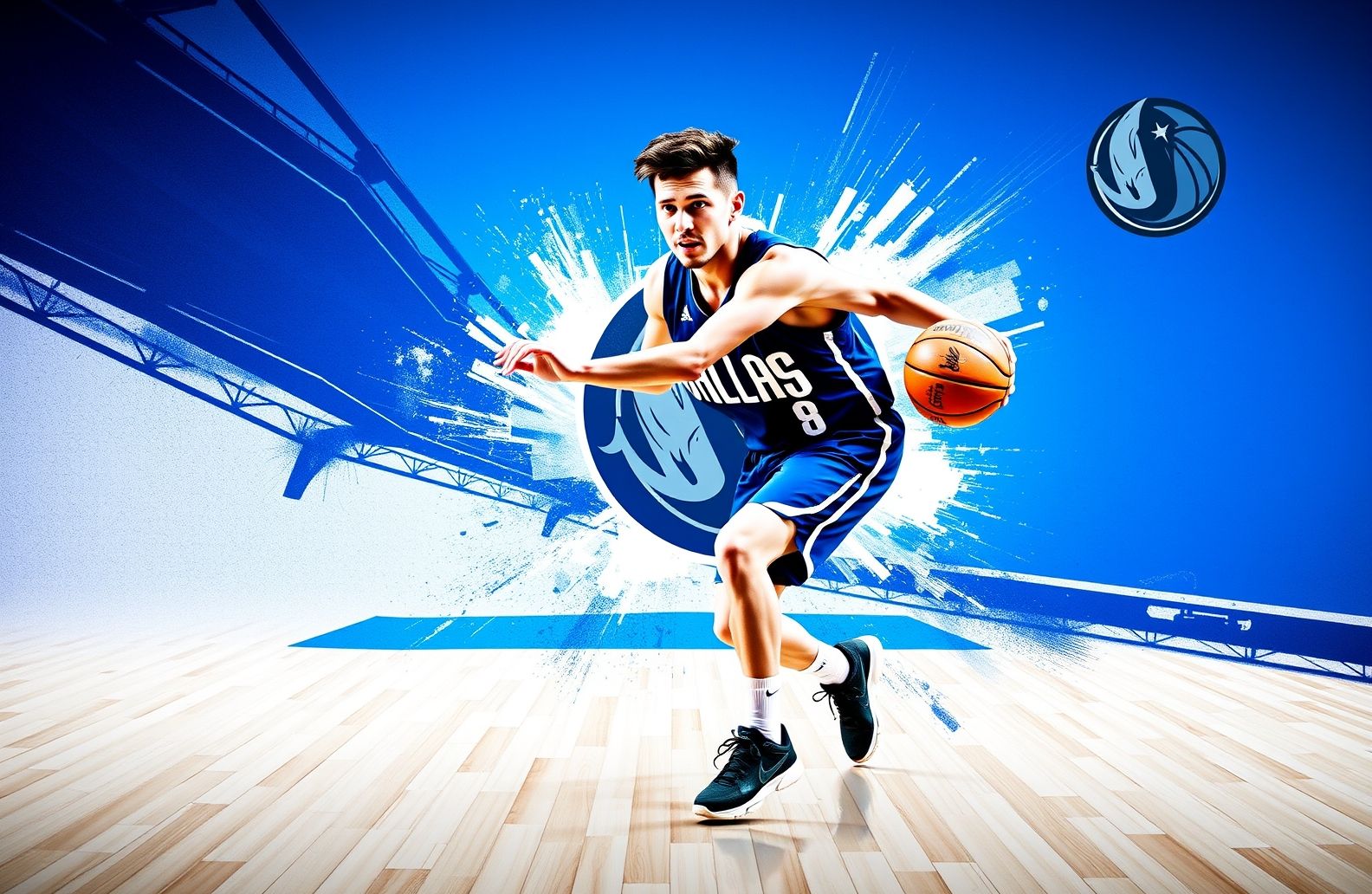 🔥 Free Download Luka Doncic Dallas Mavericks Wallpaper by ...