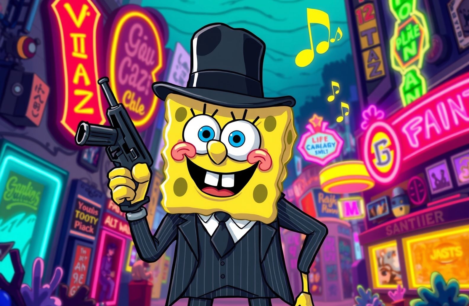 🔥 Free Download Gangster Spongebob Wallpaper by @jessicab35 ...