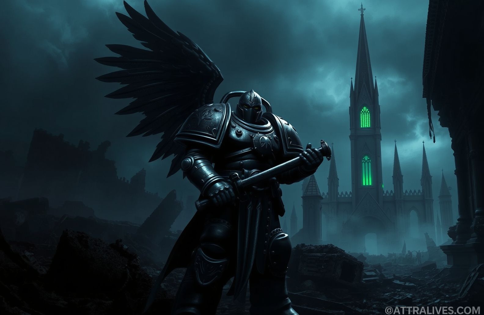 🔥 Free Download Dark Angels 40k Wallpaper by @cherylb83 | WallpaperSafari