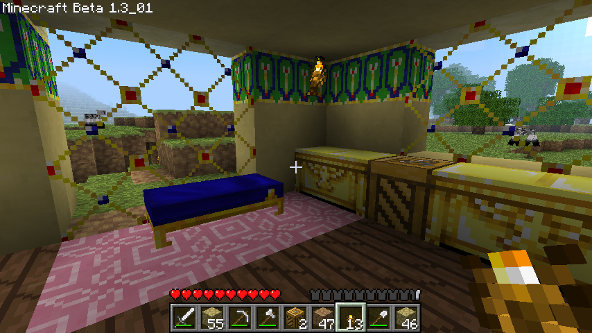 Free download Minecraft Bedroom Wallpaper Brennans minecraft bedroom ...