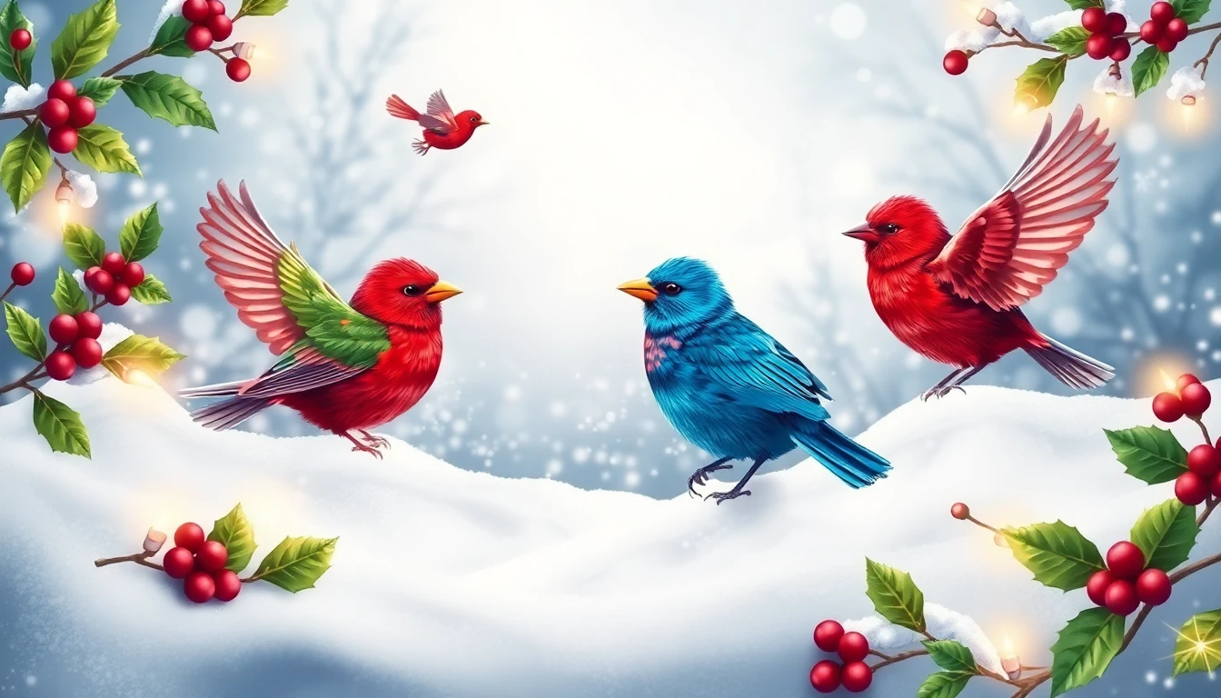🔥 [50+] Free Christmas Bird Wallpapers | WallpaperSafari
