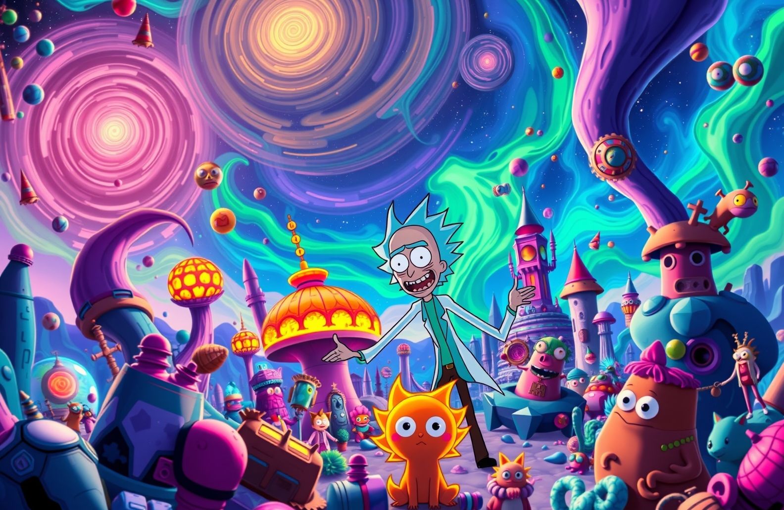 🔥 [60+] Supreme Rick And Morty Wallpapers | WallpaperSafari