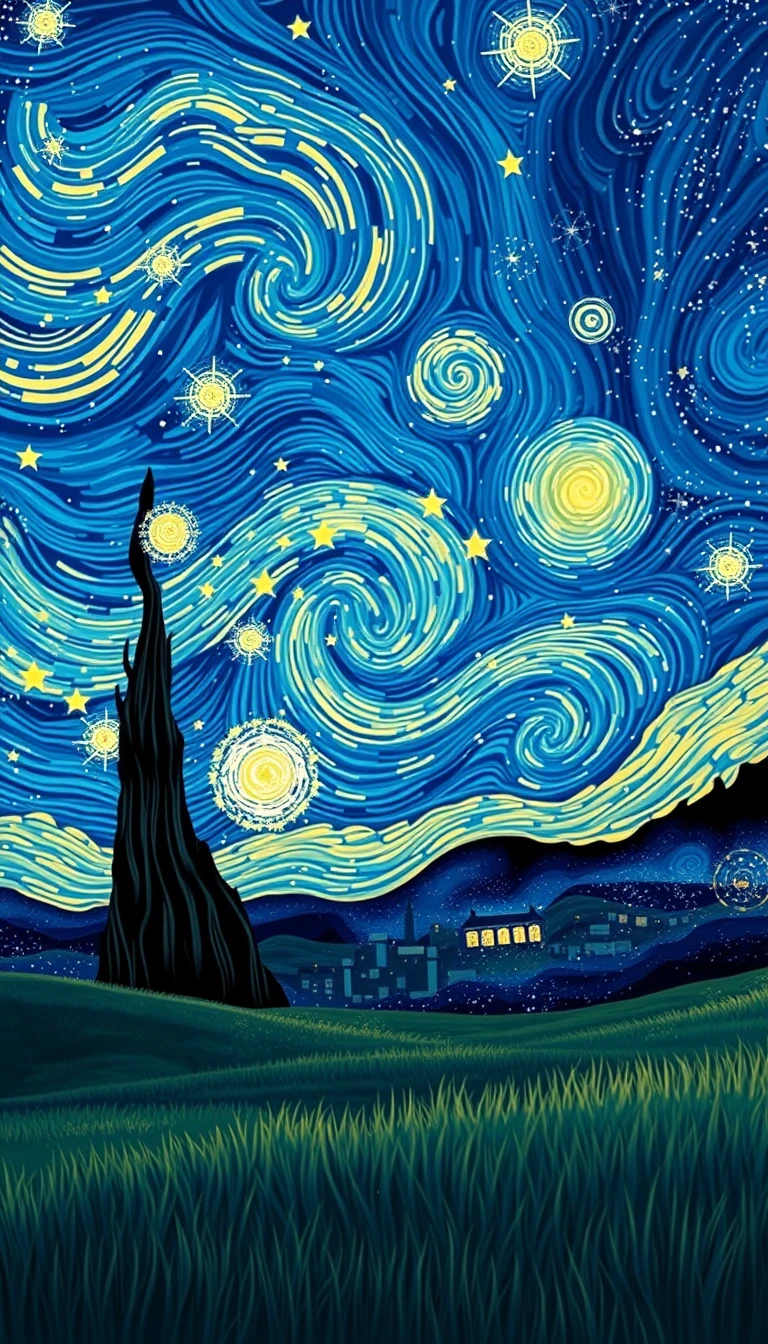 🔥 Free Download Starry Night Phone Wallpaper by @jsalazar | WallpaperSafari