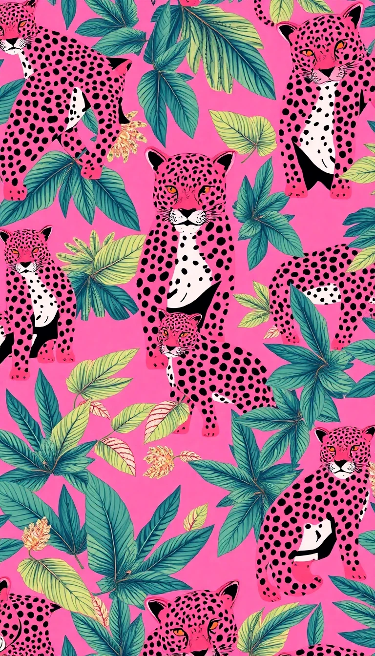 🔥 Free Download Pink Leopard Wallpaper by @edwardking | WallpaperSafari