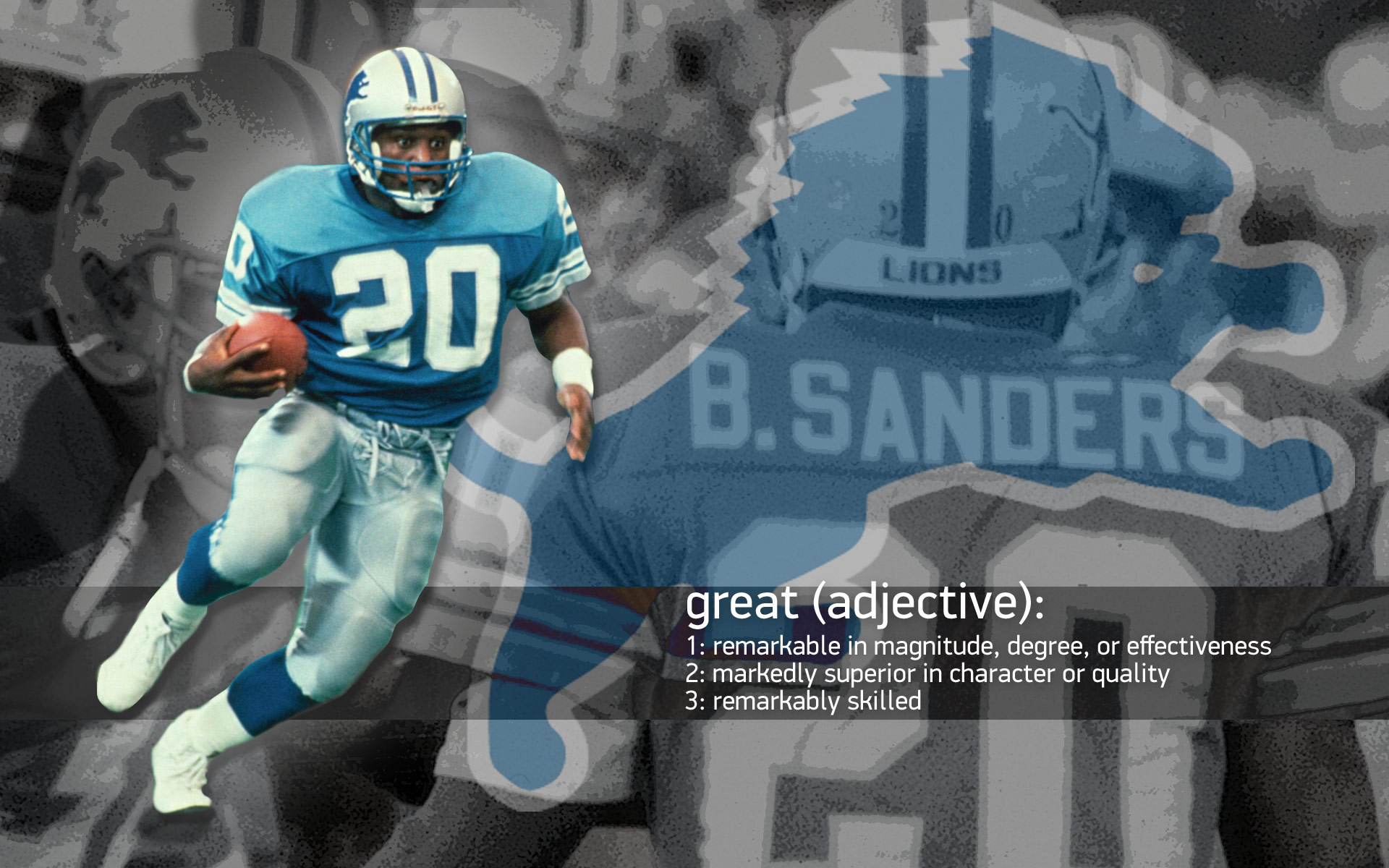 🔥 [50+] Barry Sanders Wallpapers Running Back | WallpaperSafari
