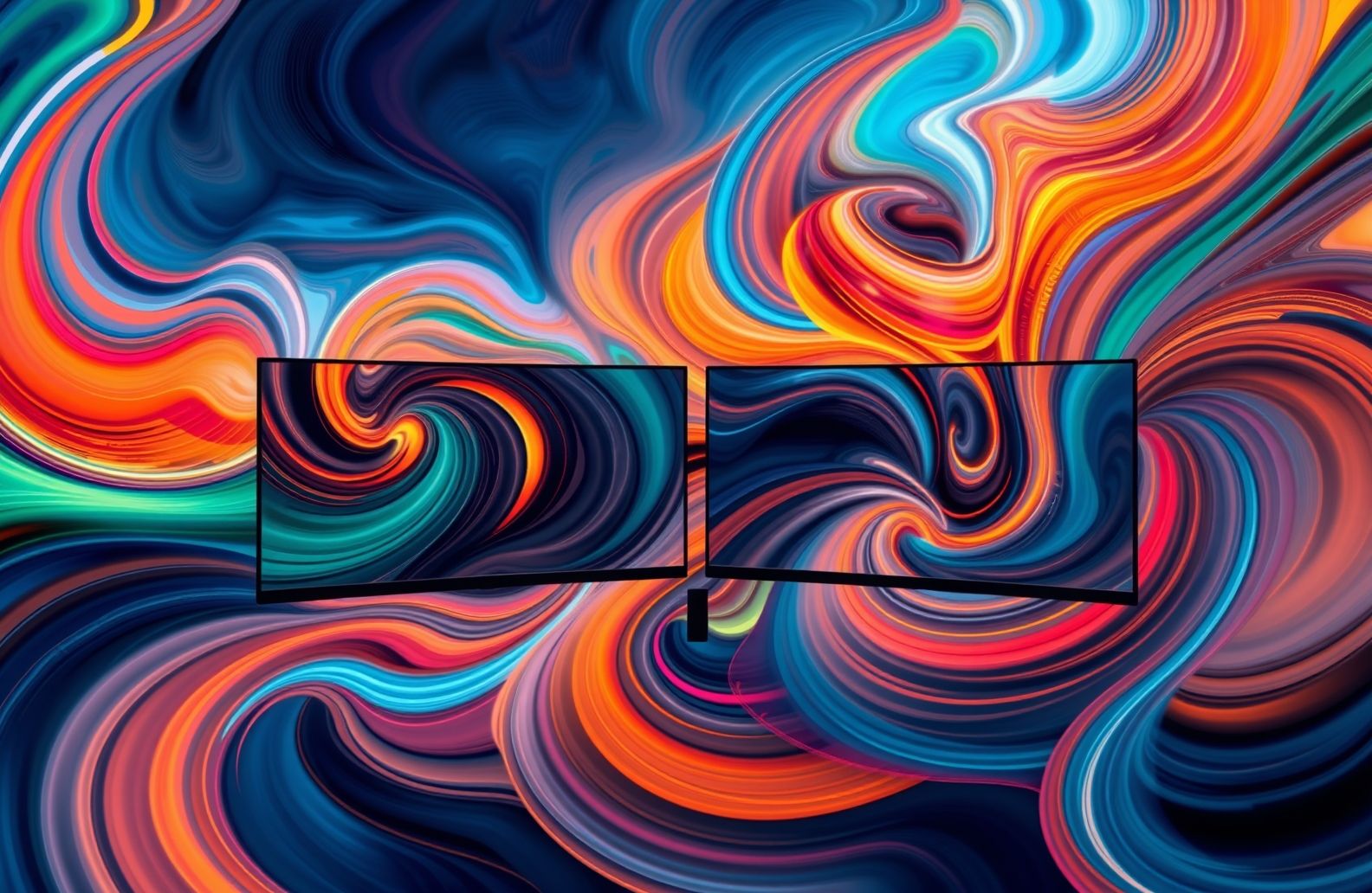 Abstract Desktop Backgrounds Dual Monitors