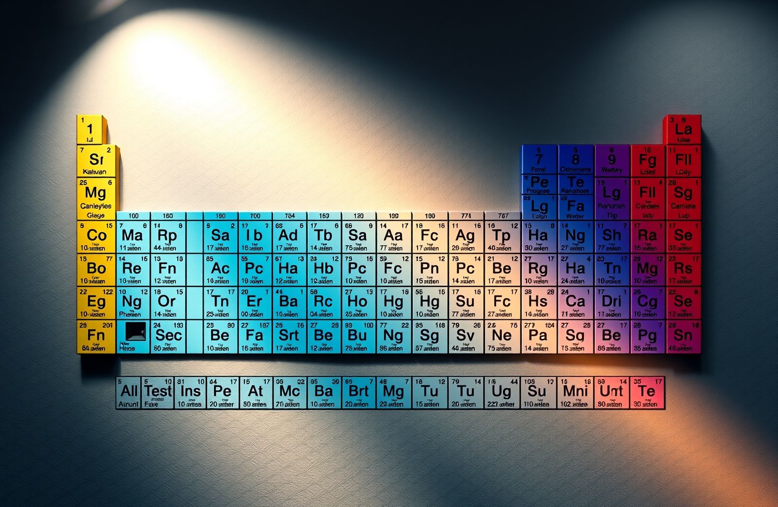 🔥 Free Download Periodic Table Wallpaper High Resolution by @garyg49 ...
