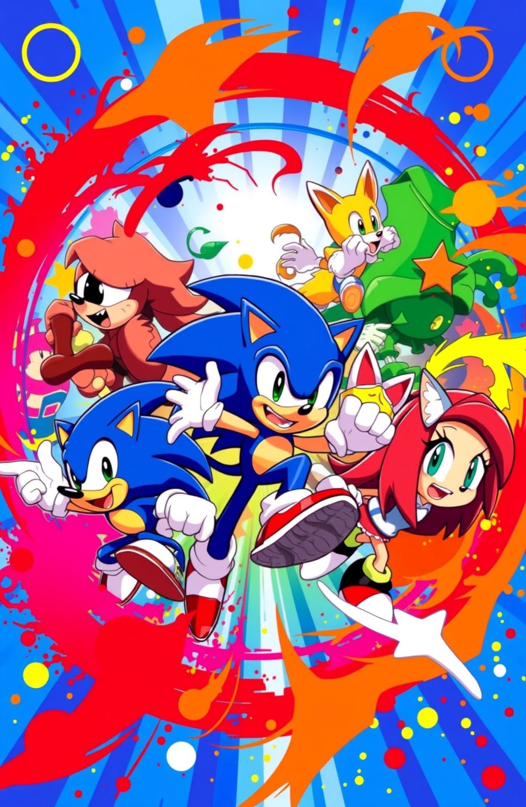 🔥 Free Download Sonic Characters Wallpaper by @jherring | WallpaperSafari