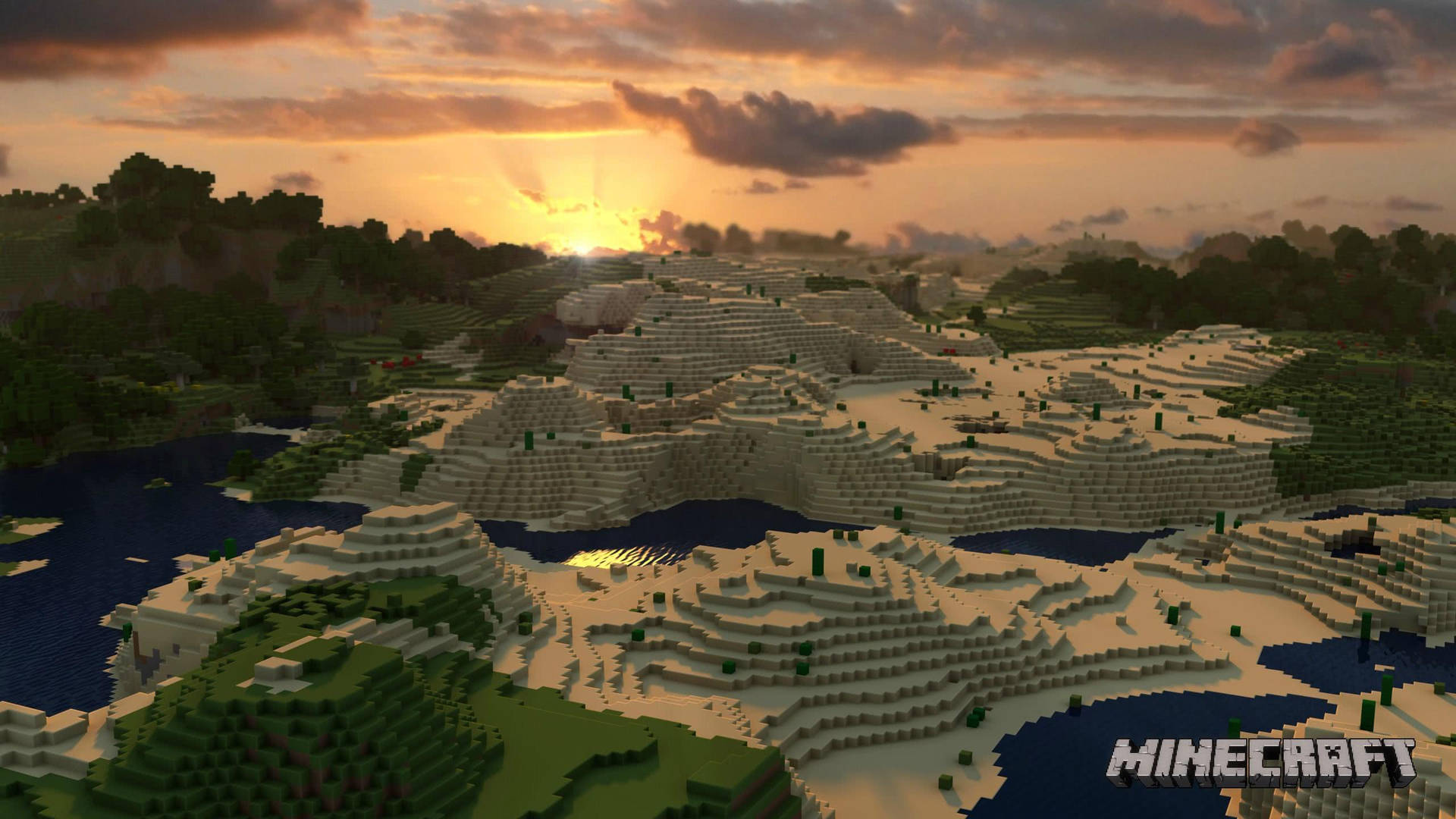 🔥 Free Download Minecraft Landscape Wallpaper by @angelw | WallpaperSafari