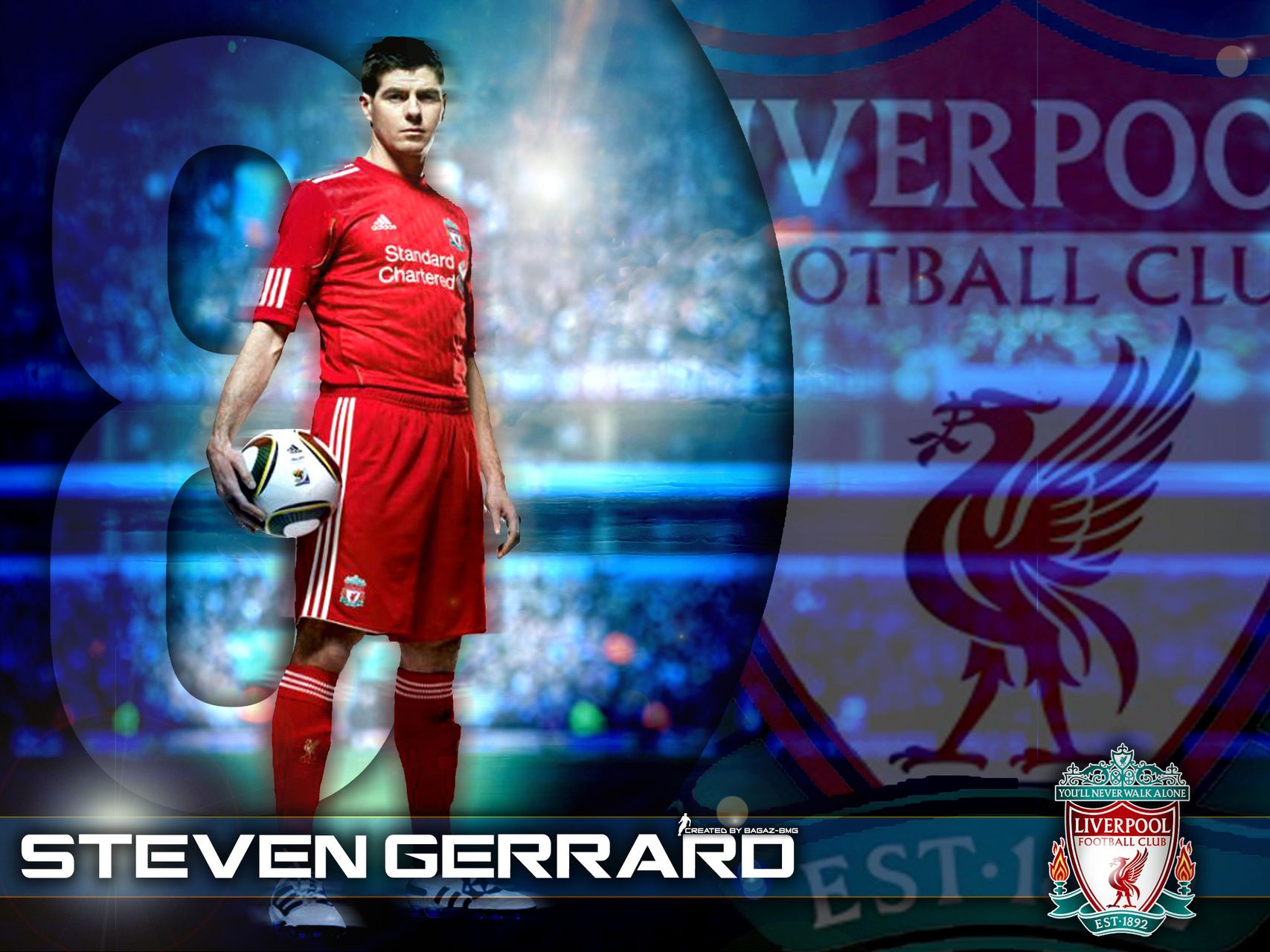 🔥 [30+] Steven Gerrard Liverpool Wallpapers | WallpaperSafari