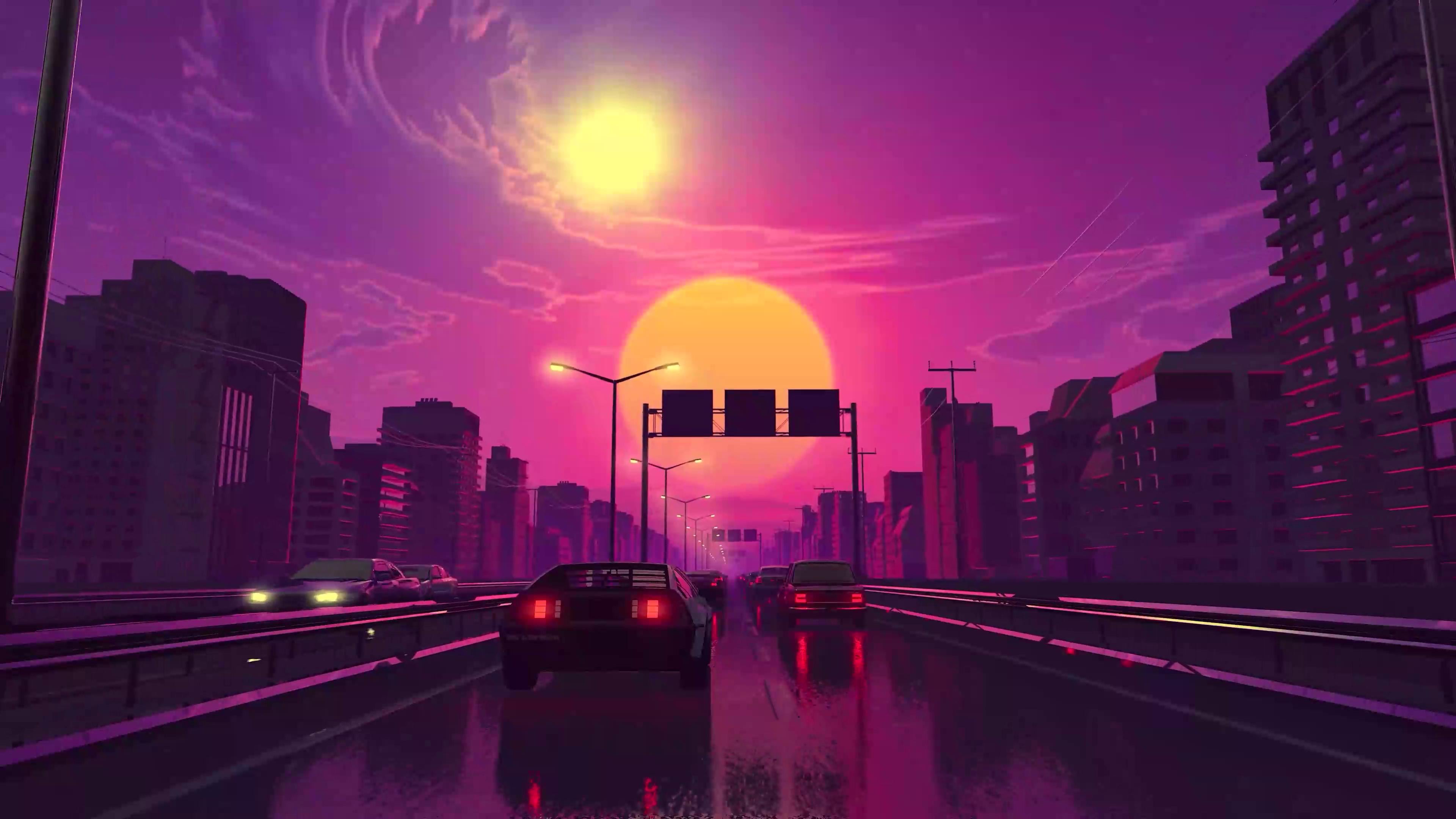 🔥 Free Download Synthwave Live Wallpaper 4k Hd by @teresawebb ...