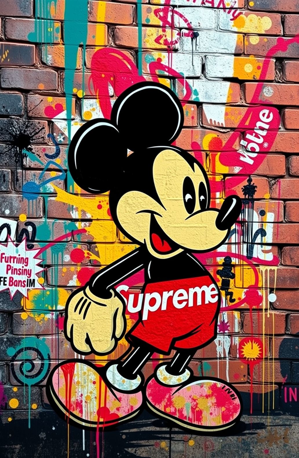 🔥 Free Download Supreme Mickey Mouse Wallpaper by @michaelg79 ...