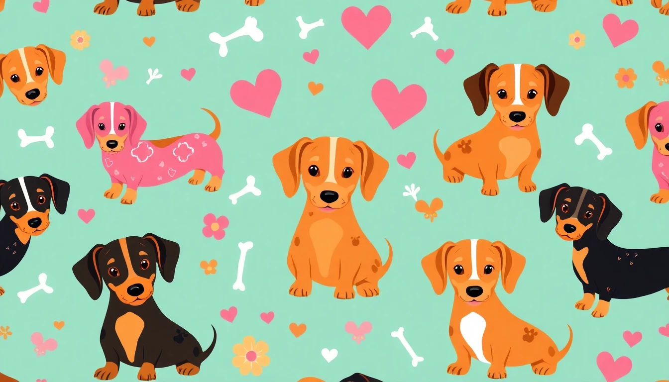 🔥 Free Download Cute Dachshund Wallpaper by @alane | WallpaperSafari