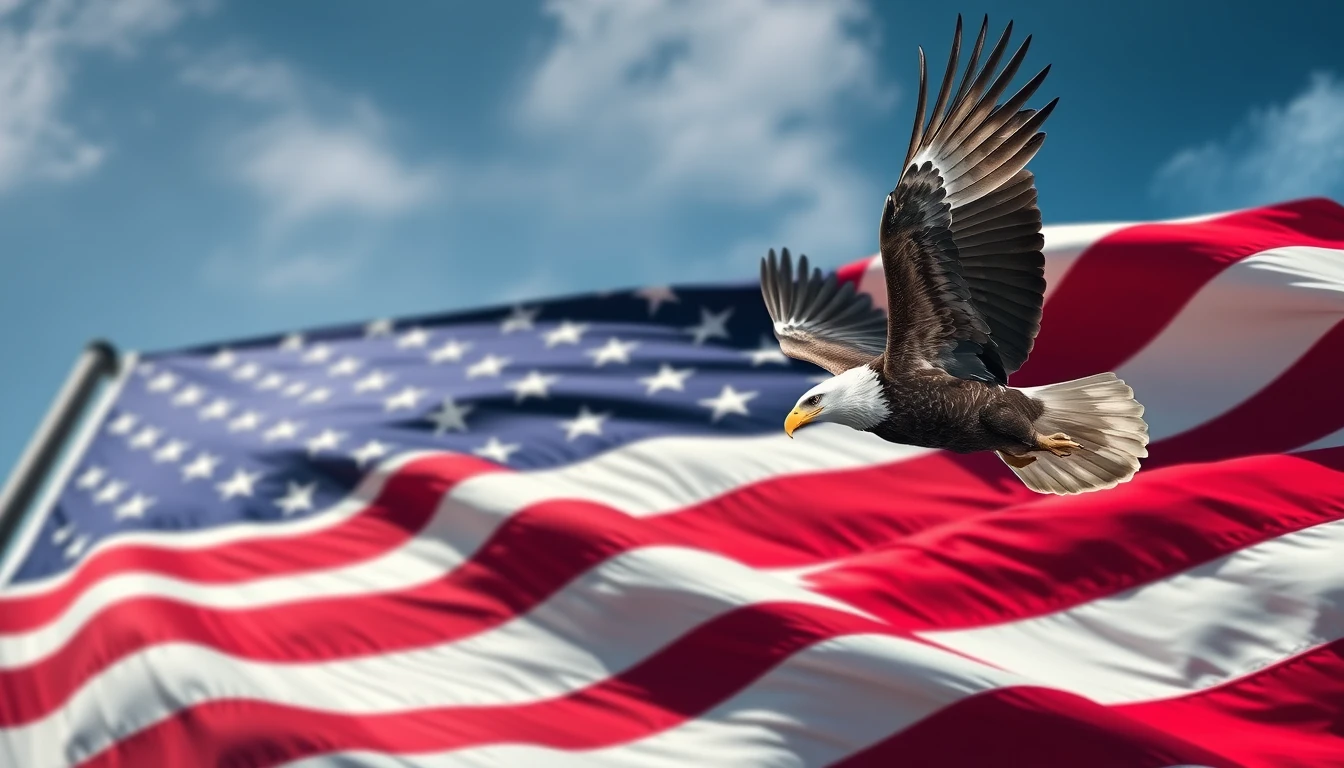 🔥 Free Download American Flag With Eagle Wallpaper by @christopherbrown | WallpaperSafari