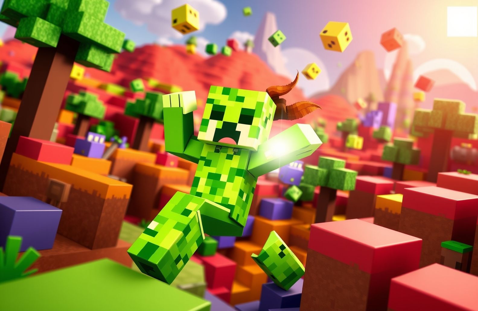 🔥 Free Download Minecraft Creeper Girl Wallpaper by @aprice73 ...