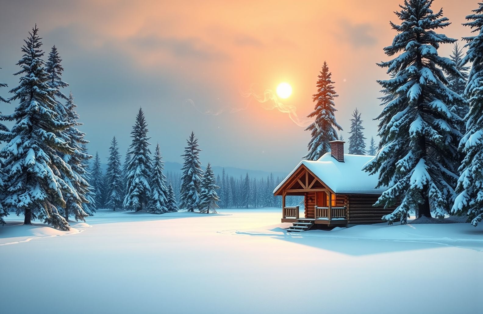 🔥 Free Download Winter Snow Scenes Wallpaper by @johnnyperez ...