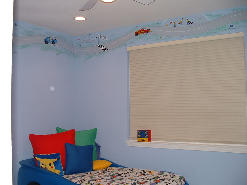 Race Track Wallpaper Border