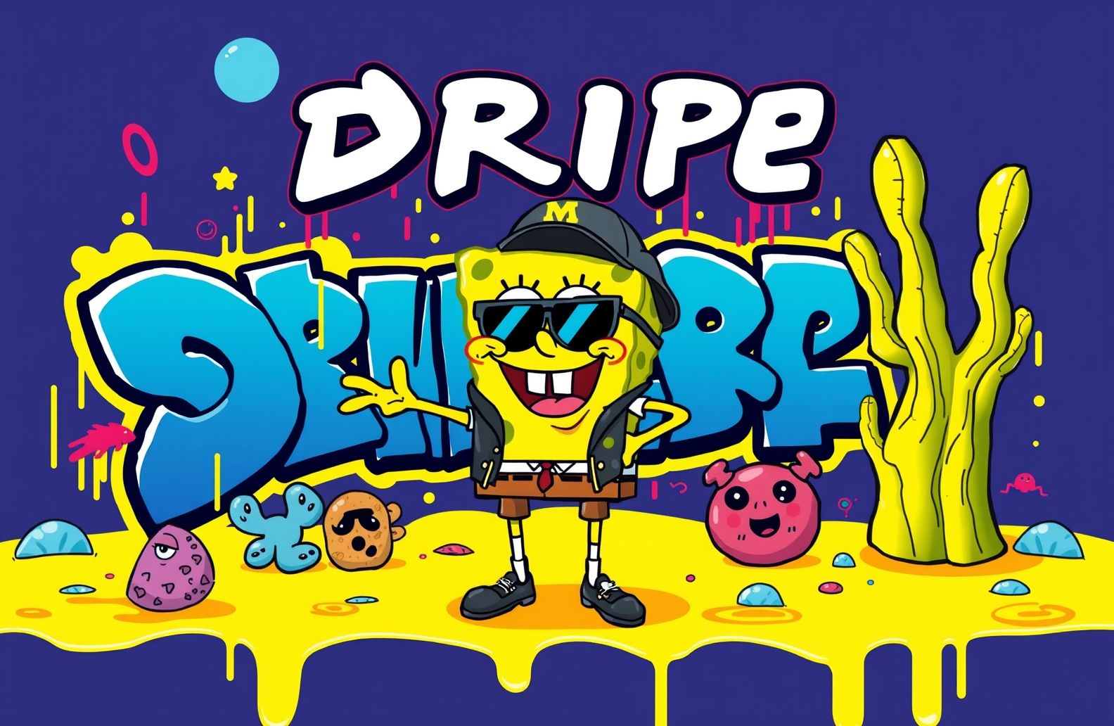 🔥 Free Download Spongebob Drip Wallpaper by @kristinj | WallpaperSafari