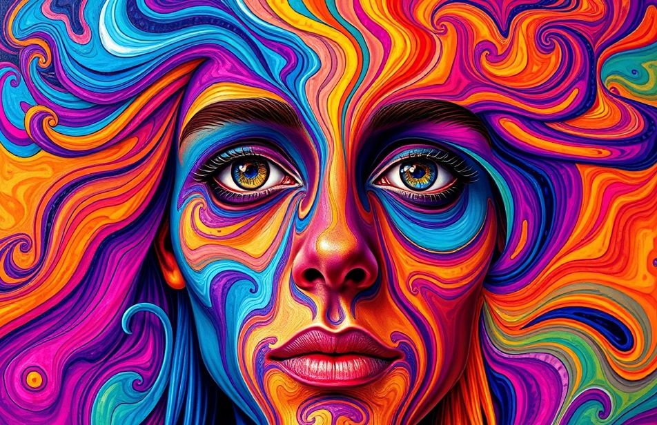 🔥 [50+] Trippy Face Wallpapers | WallpaperSafari