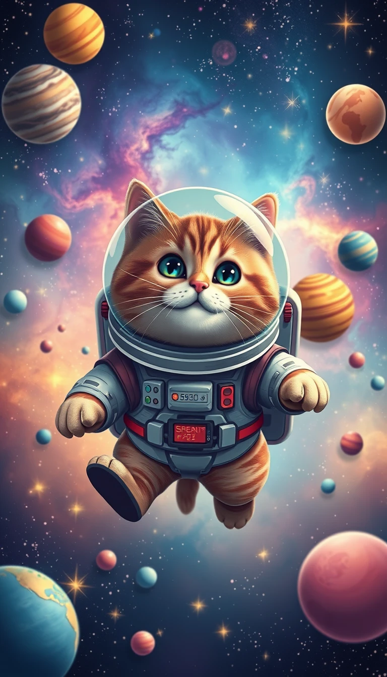 🔥 Free Download Space Cat Wallpaper by @andrewluna | WallpaperSafari