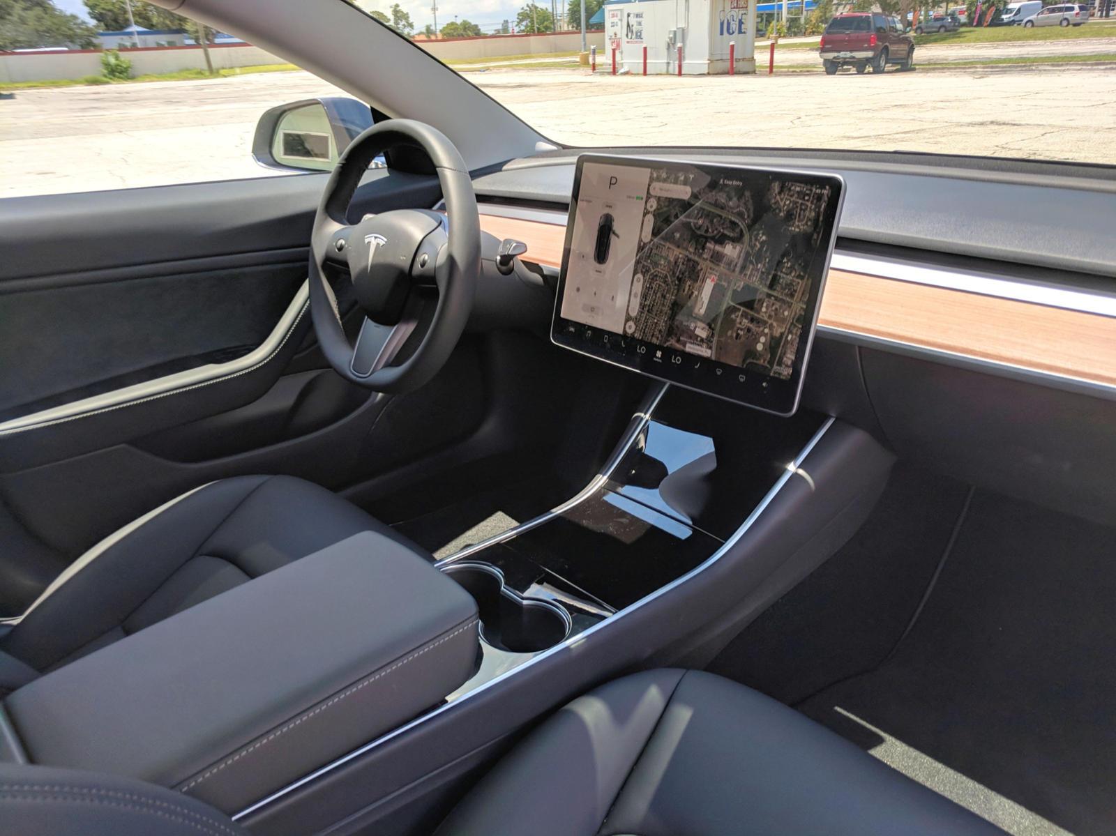Free download Tesla Model Interior Photos CarBuzz [1600x1200] for your ...