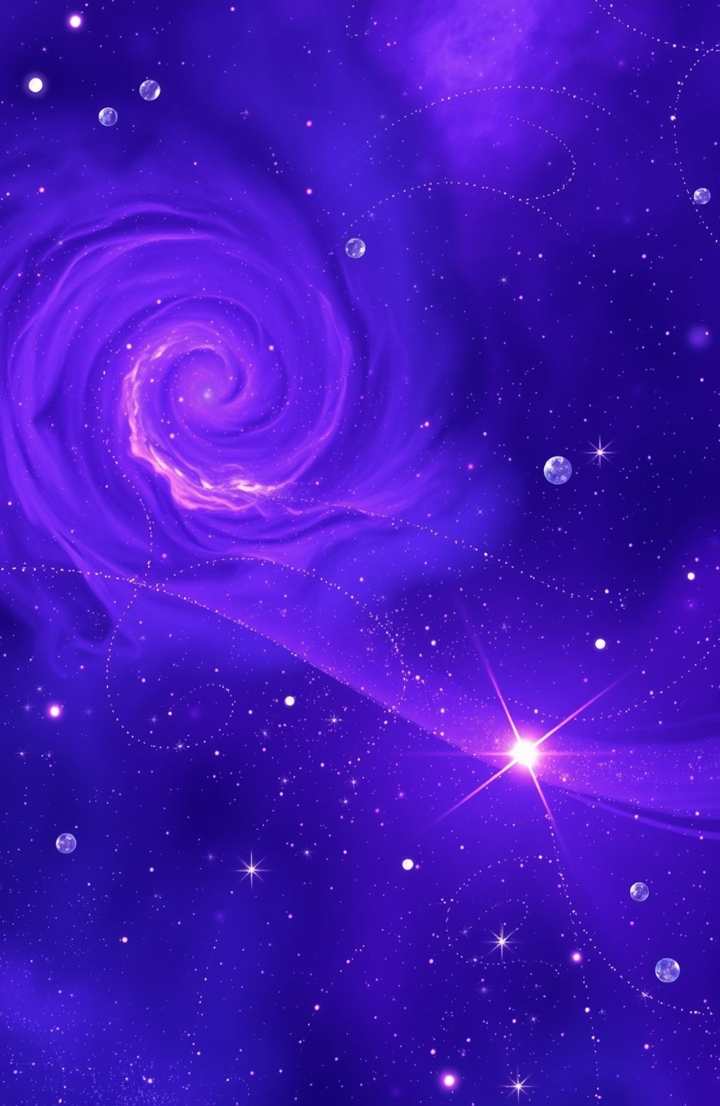 🔥 Free Download Purple Galaxy Wallpaper by @kristiebrown | WallpaperSafari