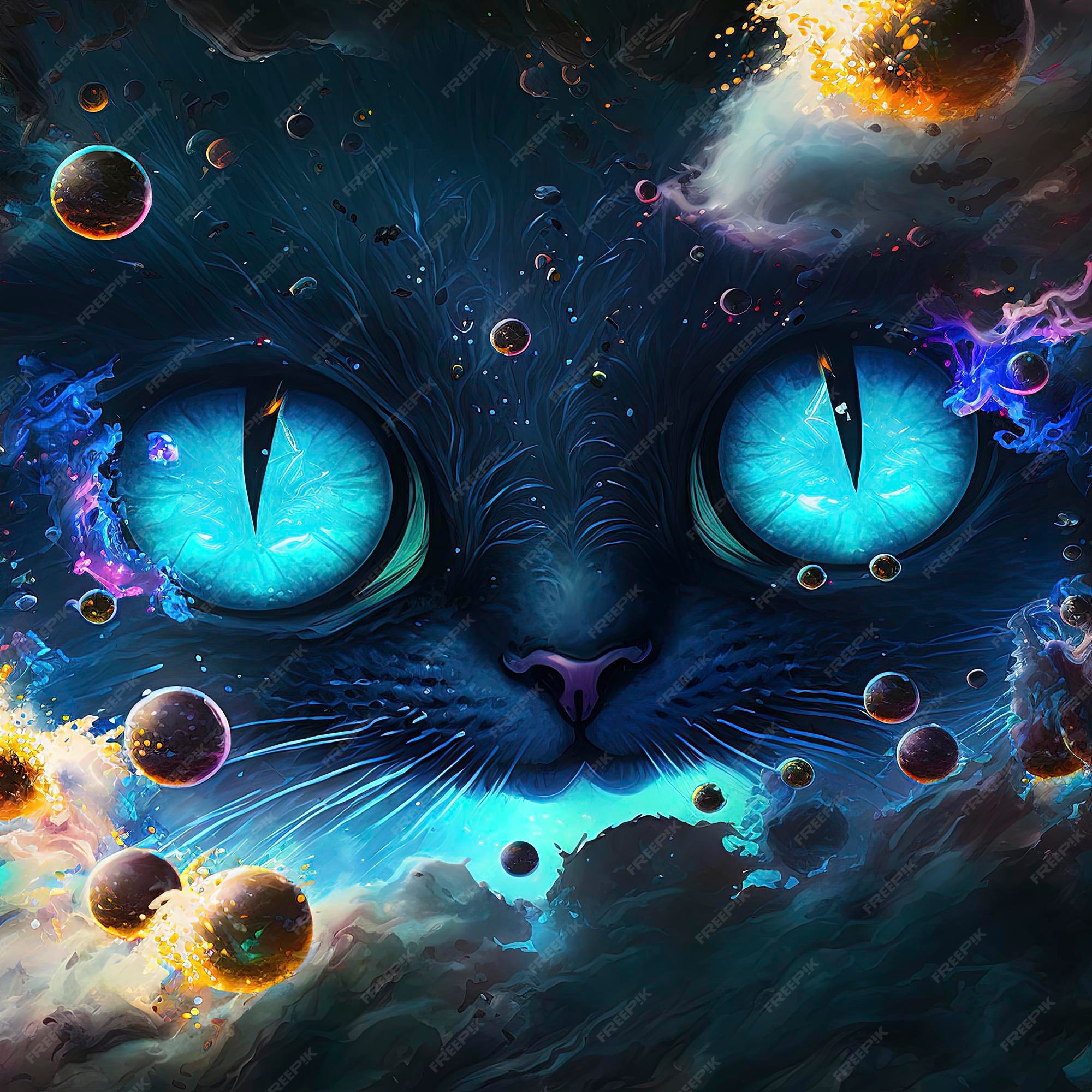 🔥 [50+] Cat Art Wallpapers | WallpaperSafari