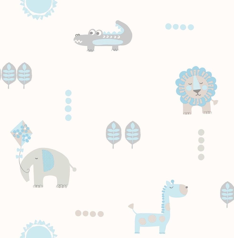 Free download Decorline Carousel Jungle Friends Wallpaper Border Pink ...