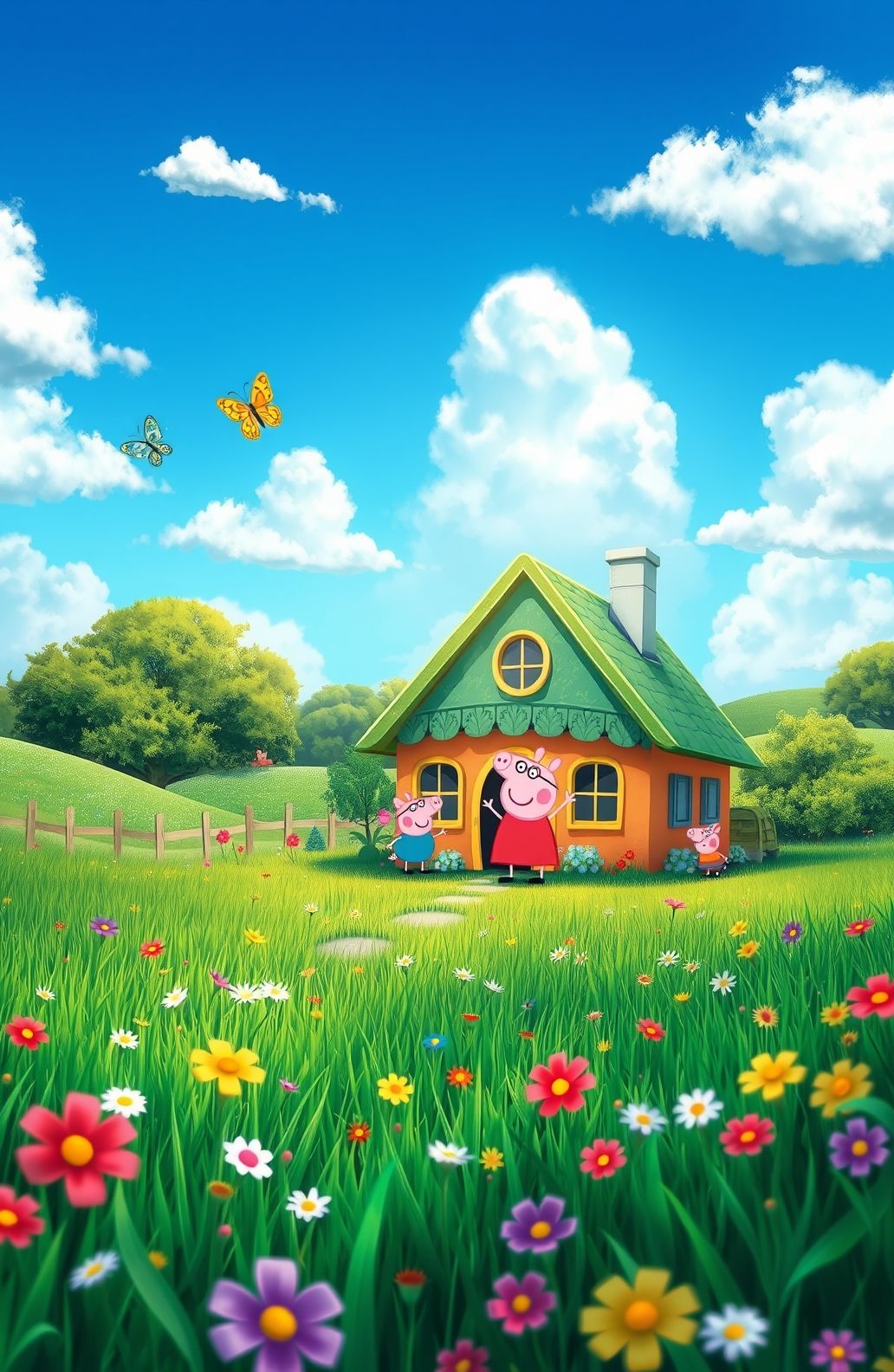 🔥 Free Download Peppa Pig House Hd Wallpaper by @alexv29 | WallpaperSafari