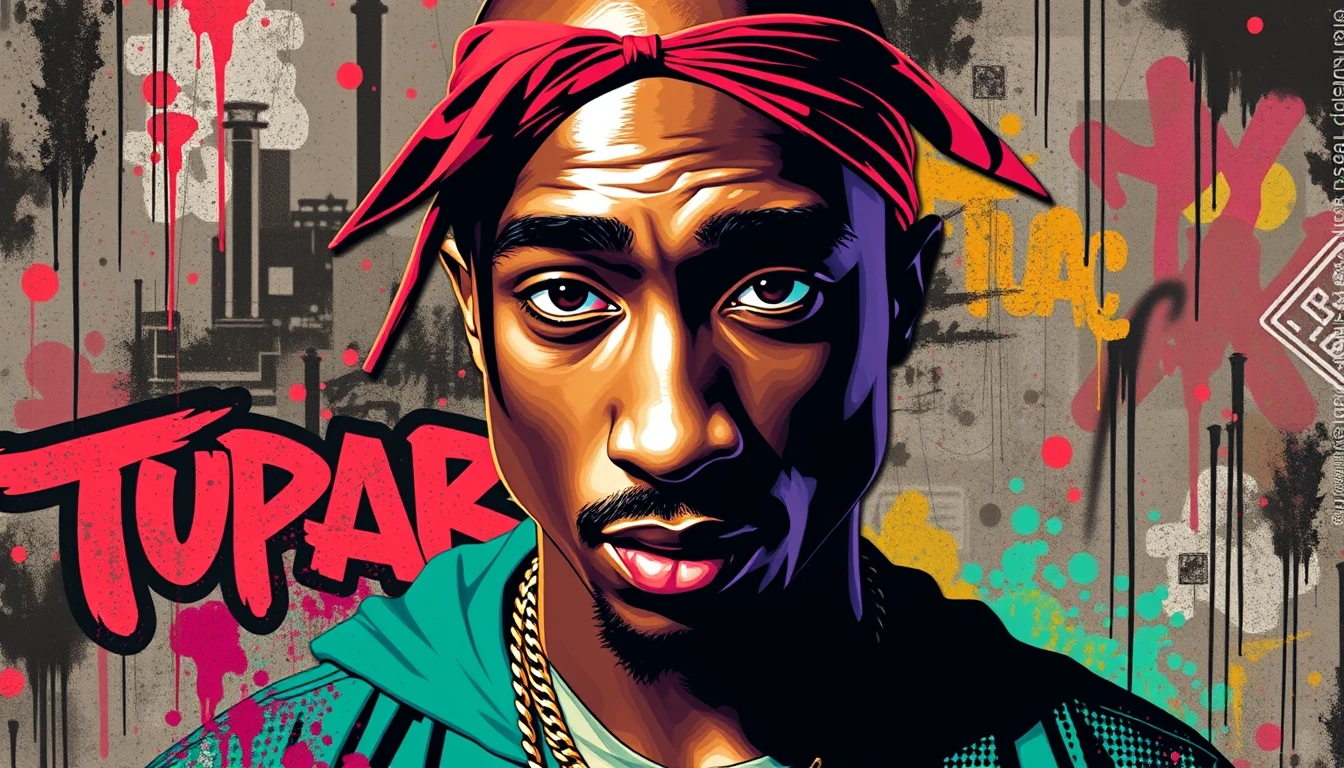 🔥 [40+] Tupac Art Wallpapers | WallpaperSafari