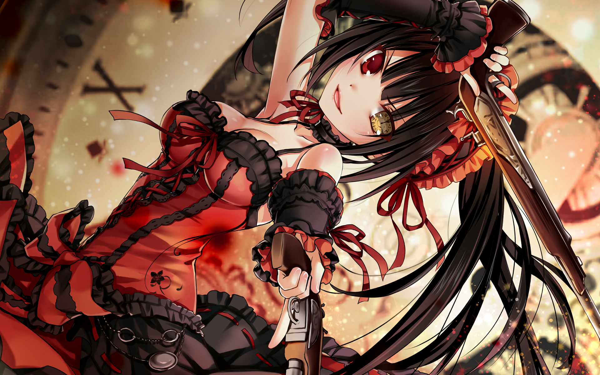 🔥 Free Download Kurumi Tokisaki Hd Wallpaper Background Image by ...