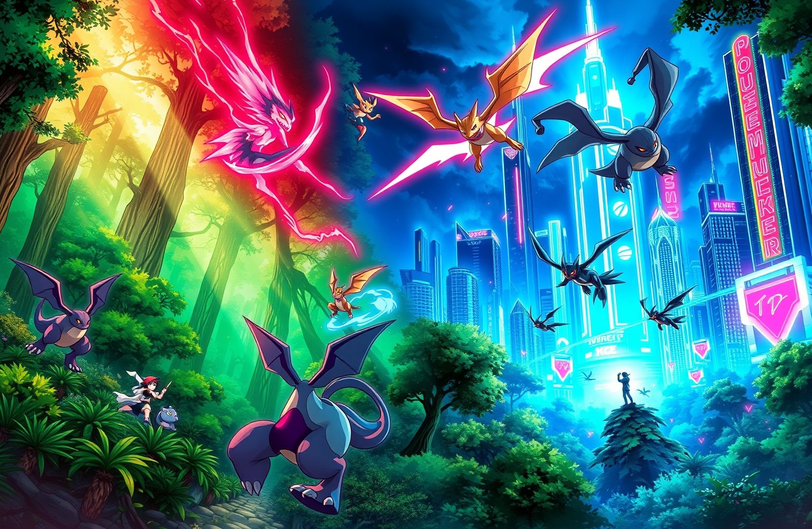 🔥 Free Download Pokemon Dual Screen Wallpaper by @richardpierce ...