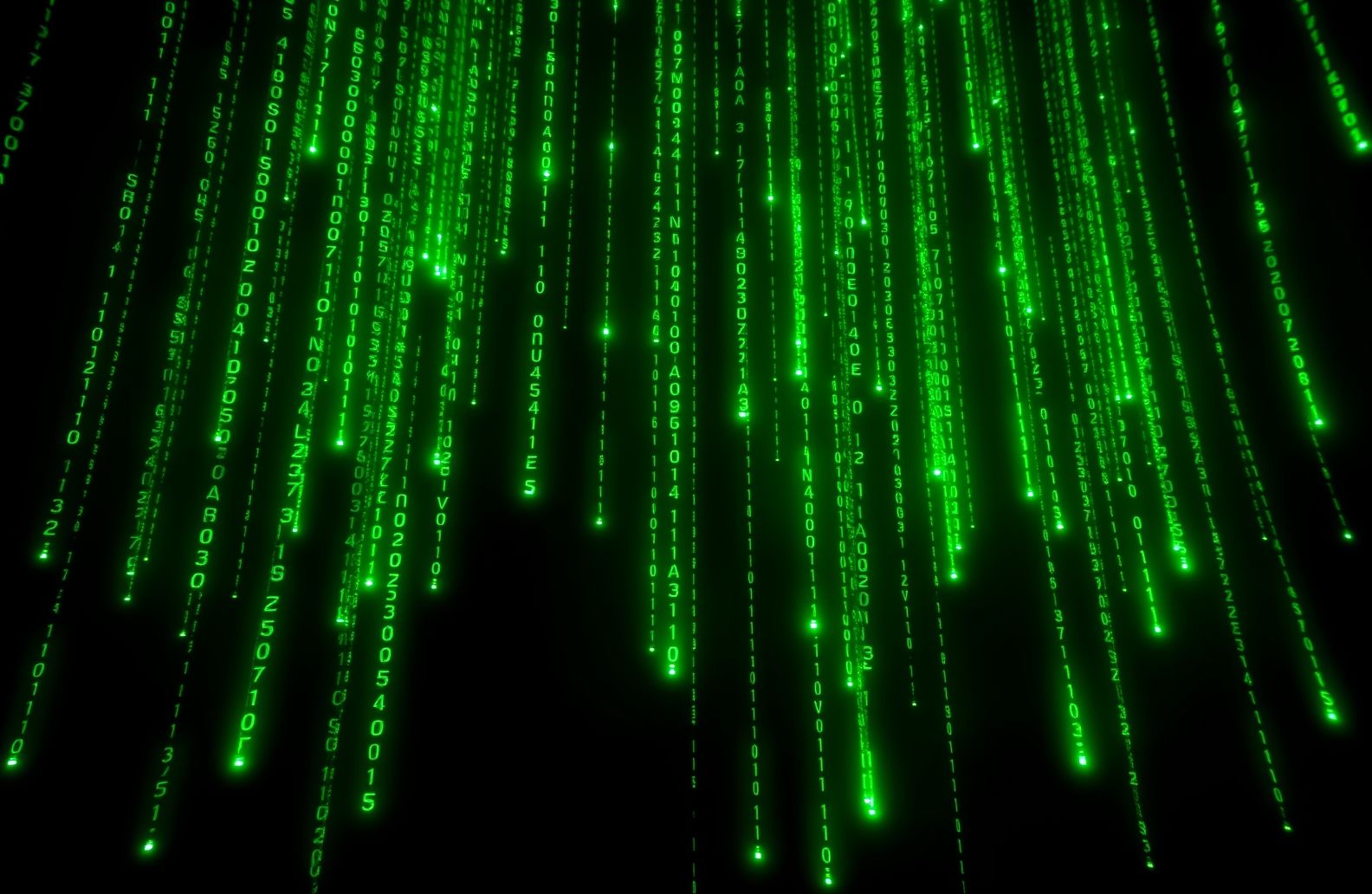 🔥 Free Download Matrix Binary Code Falling Wallpaper by @carlosruiz ...