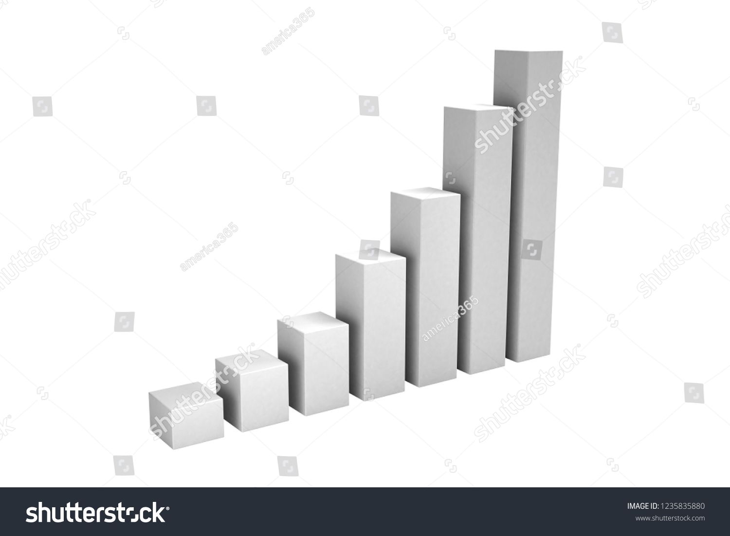🔥 Free Download Business Growth Bar Graph Curve 3d Render Illustration ...