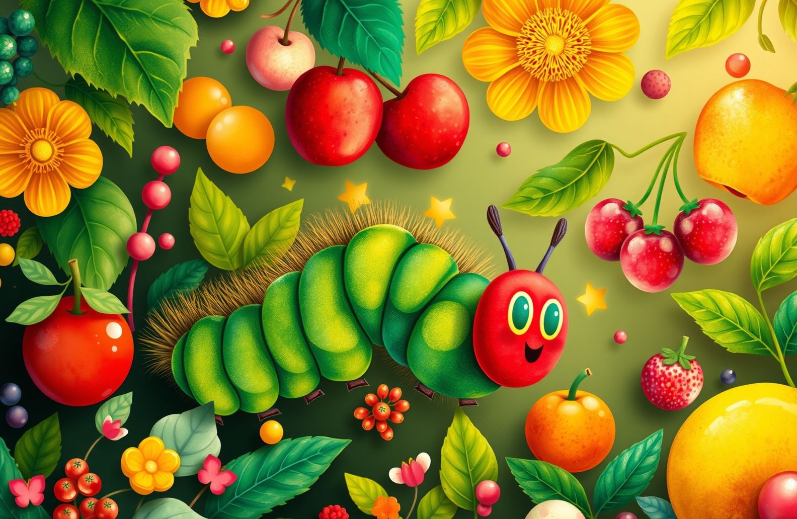 🔥 Free Download The Very Hungry Caterpillar Wallpaper by @phampton ...